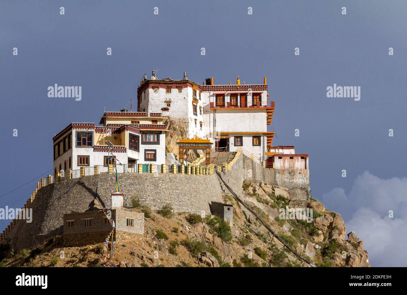 Buddhist stupa in spiti valley hi-res stock photography and images - Alamy