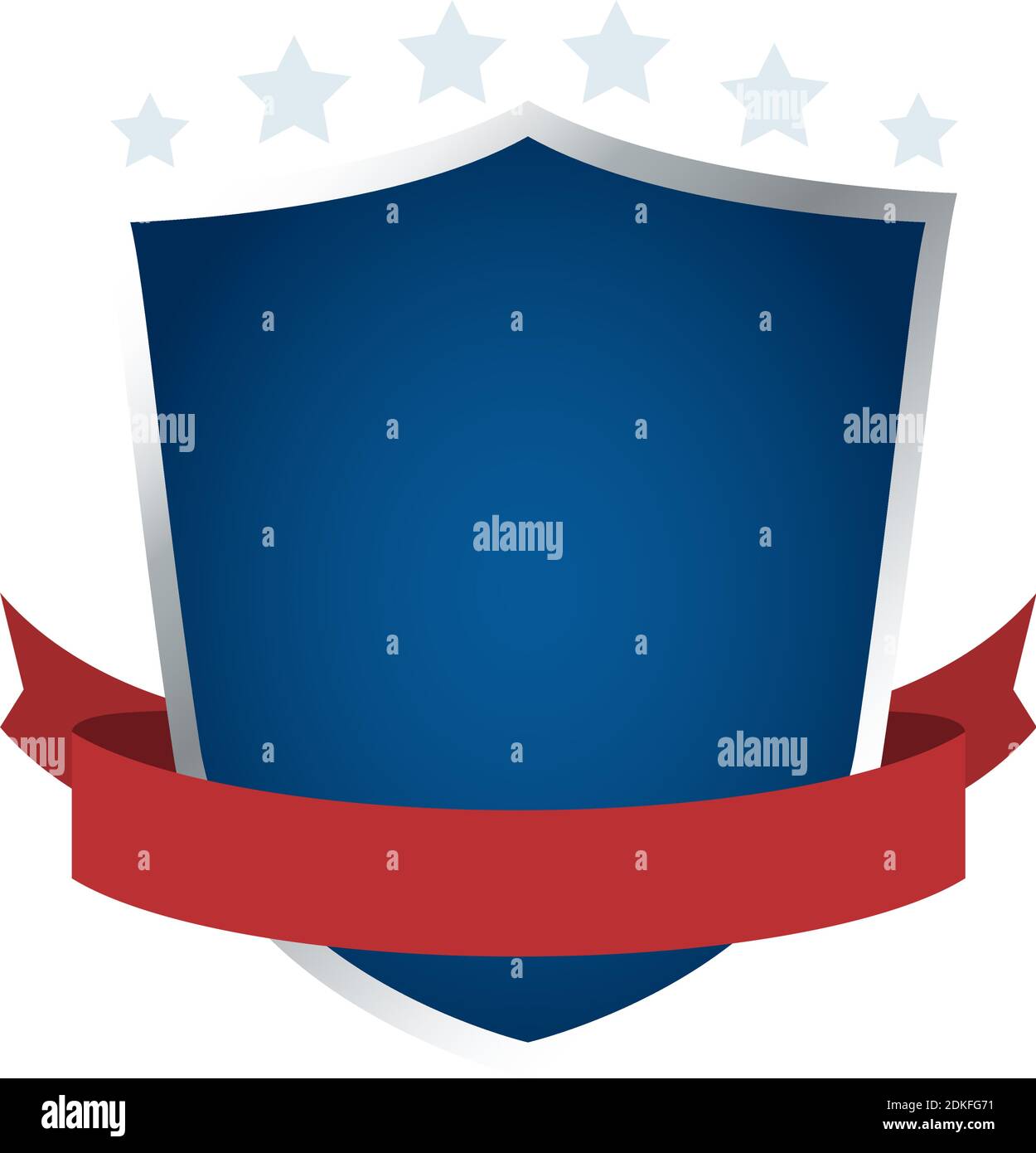 shield with ribbon emblem icon vector illustration design Stock Vector ...