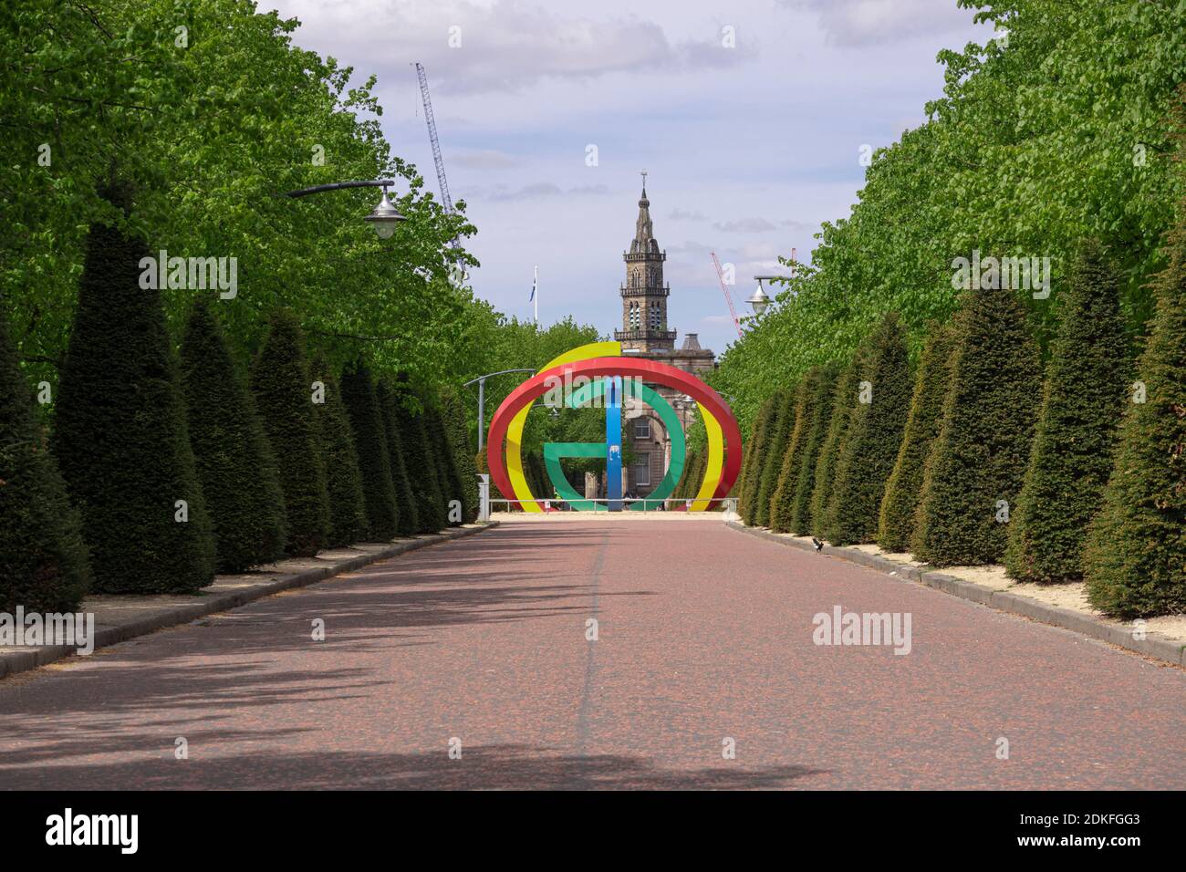 scenes of an empty sad city centre Stock Photo - Alamy