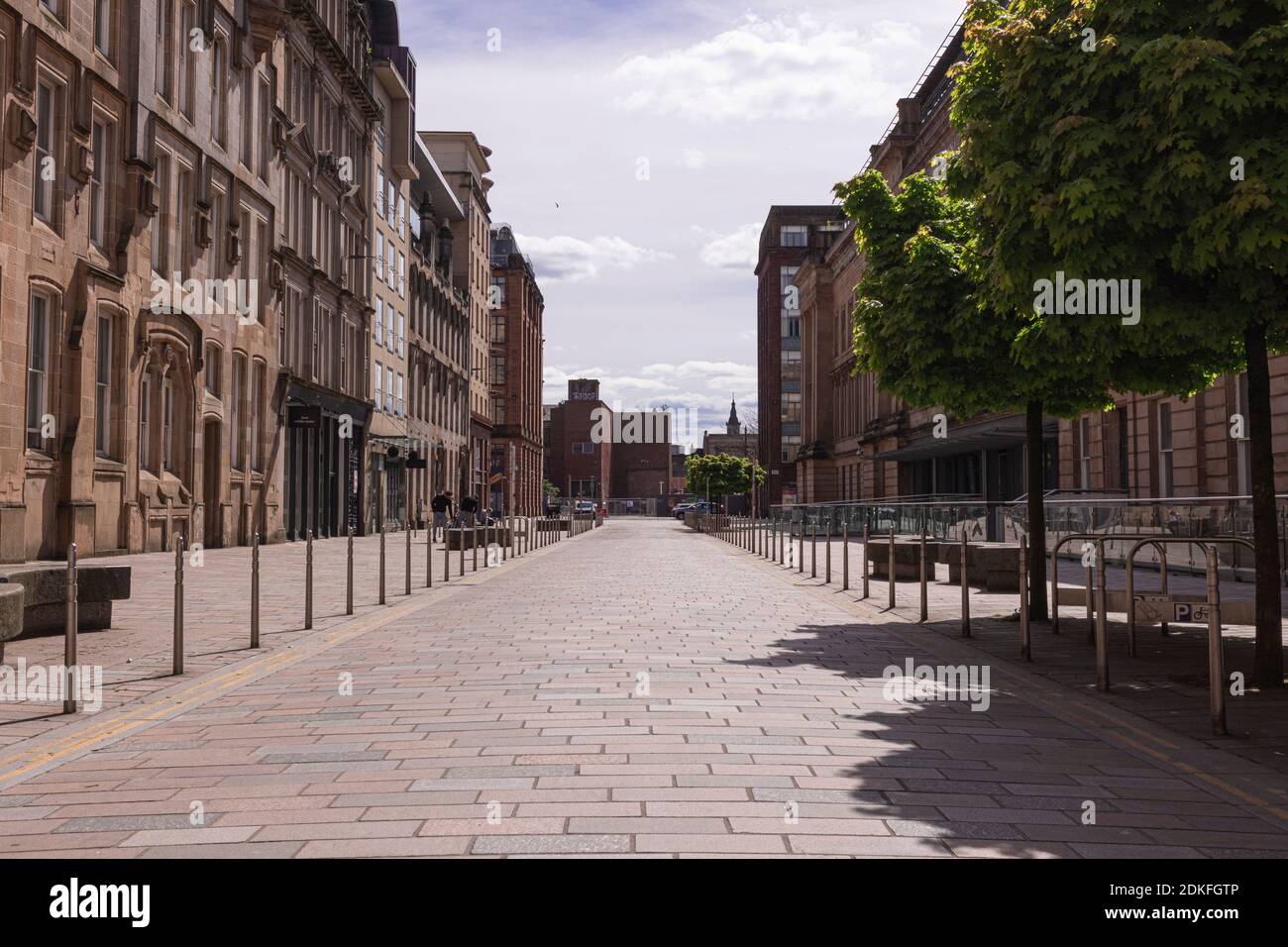 scenes of an empty sad city centre Stock Photo - Alamy