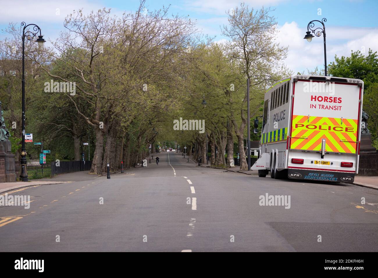 scenes of an empty sad city centre Stock Photo - Alamy