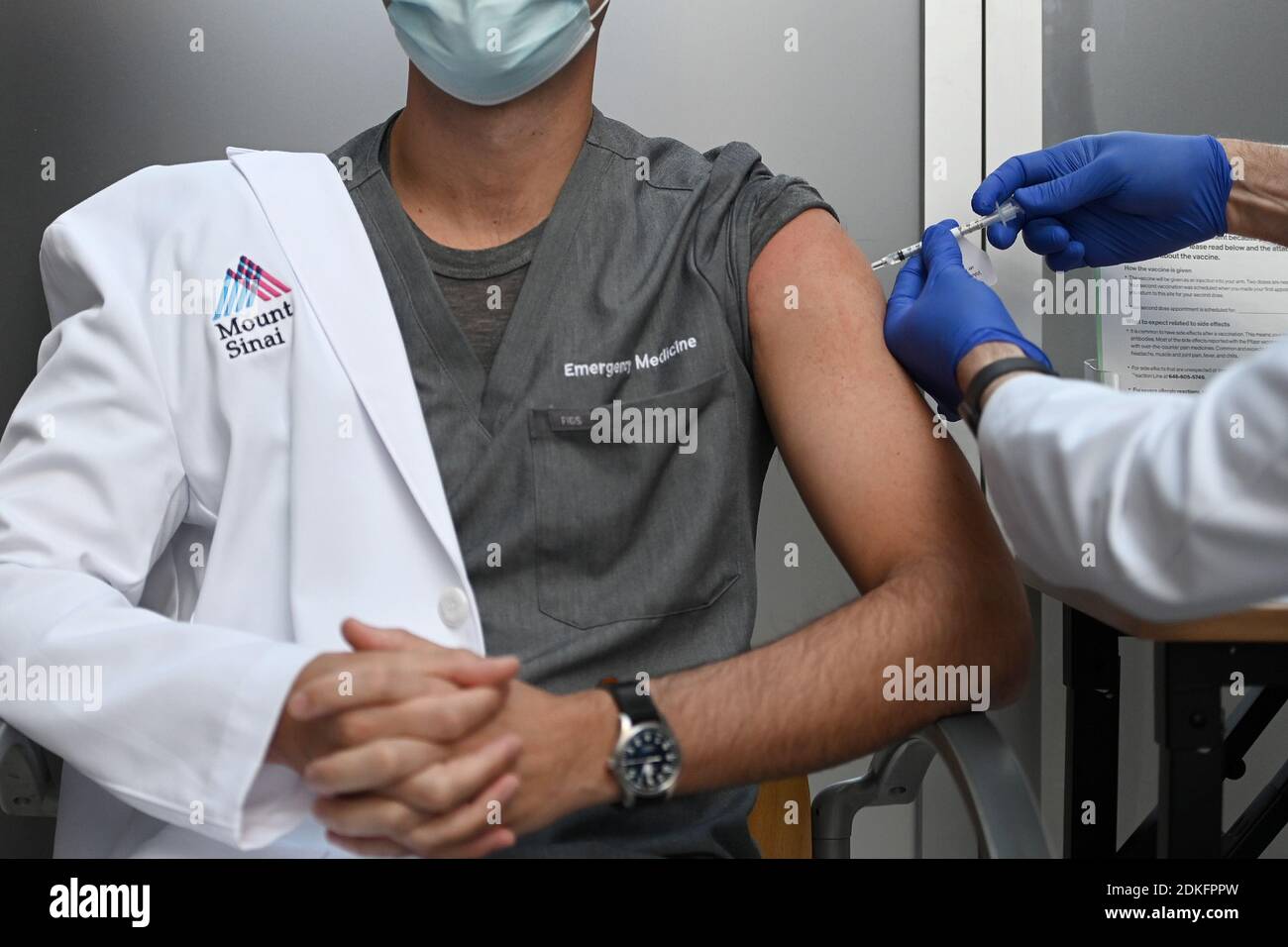 New York, USA. 15th Dec, 2020. Emergency Room Medical Director Doctor ...