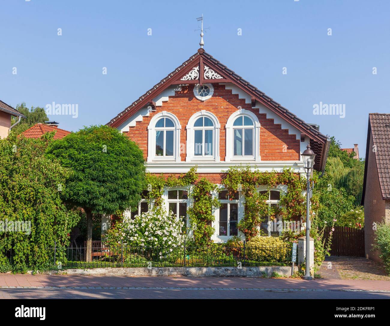 Old house, Bad Bederkesa, Cuxhaven district, Lower Saxony, Germany ...