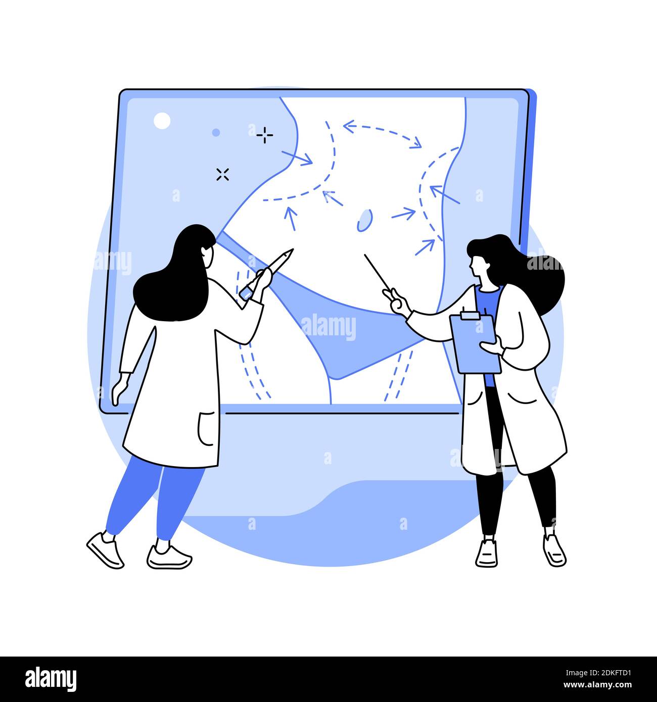 Body contouring abstract concept vector illustration Stock Vector Image ...