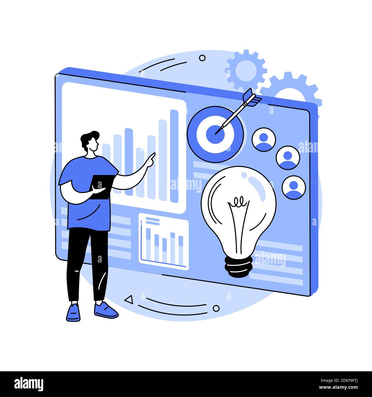 Project Initiation Abstract Concept Vector Illustration Stock Vector Image And Art Alamy