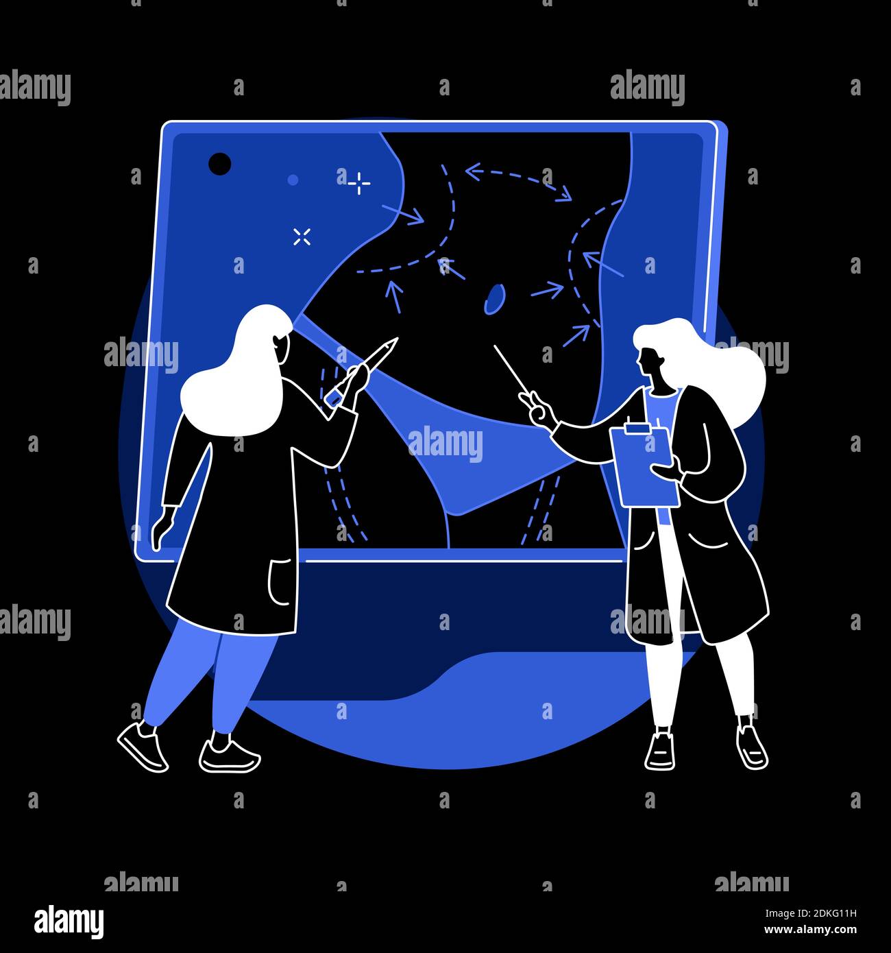 Body contouring abstract concept vector illustration Stock Vector Image ...