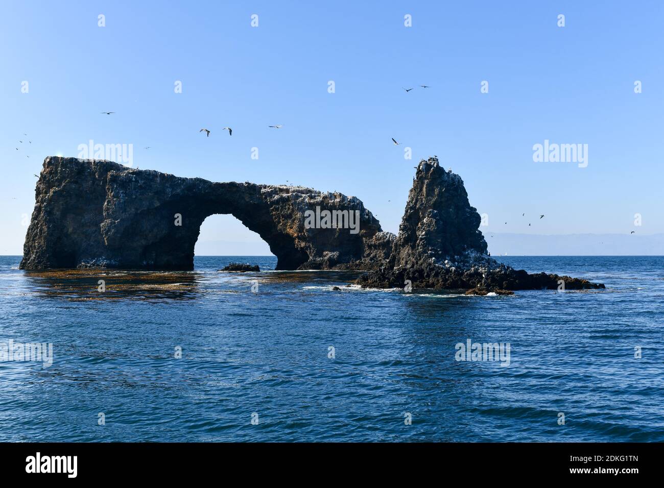 Arch Rock on Anacapa Island, Channel Islands National Park, California ...
