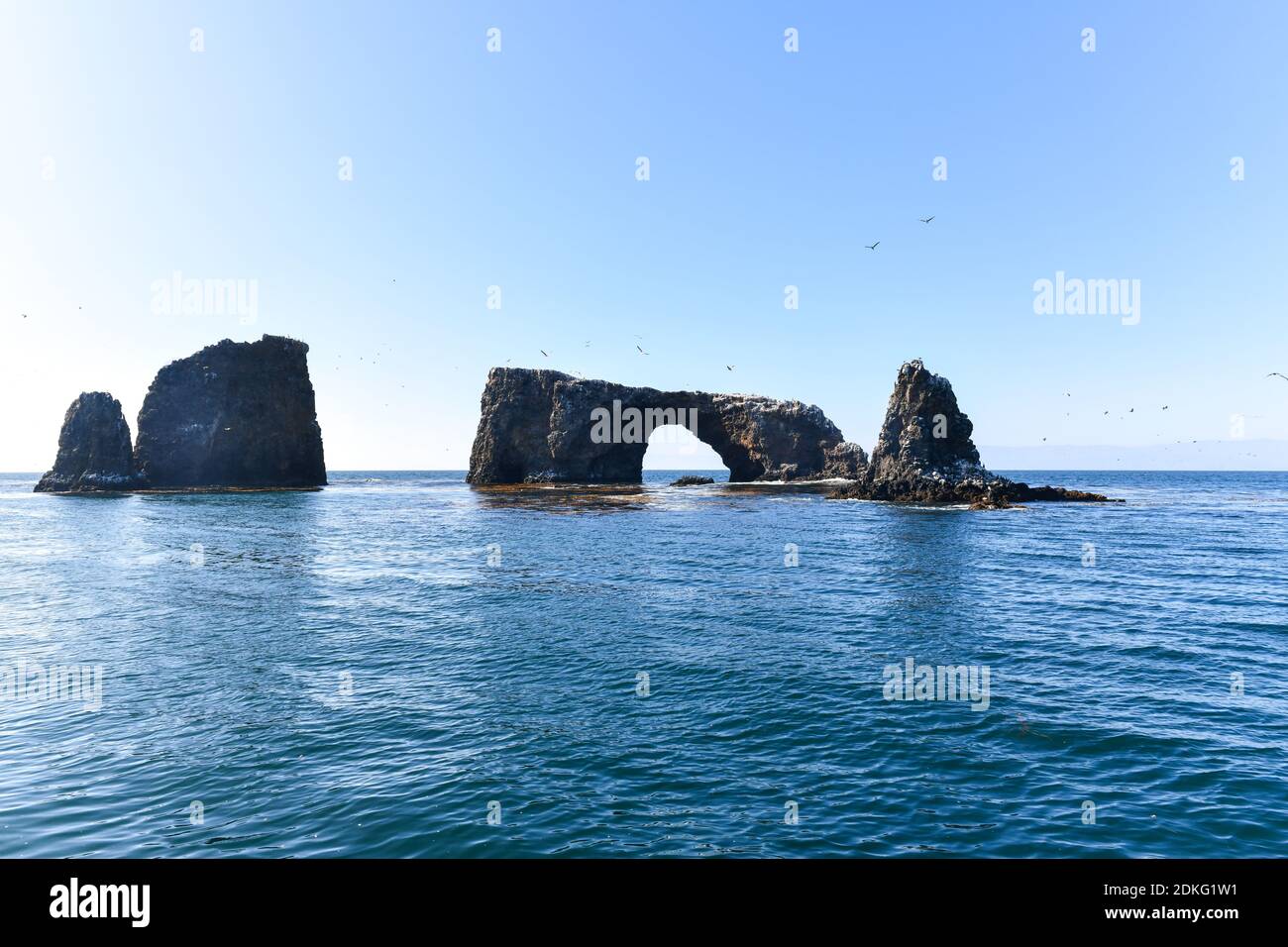 Arch Rock on Anacapa Island, Channel Islands National Park, California ...