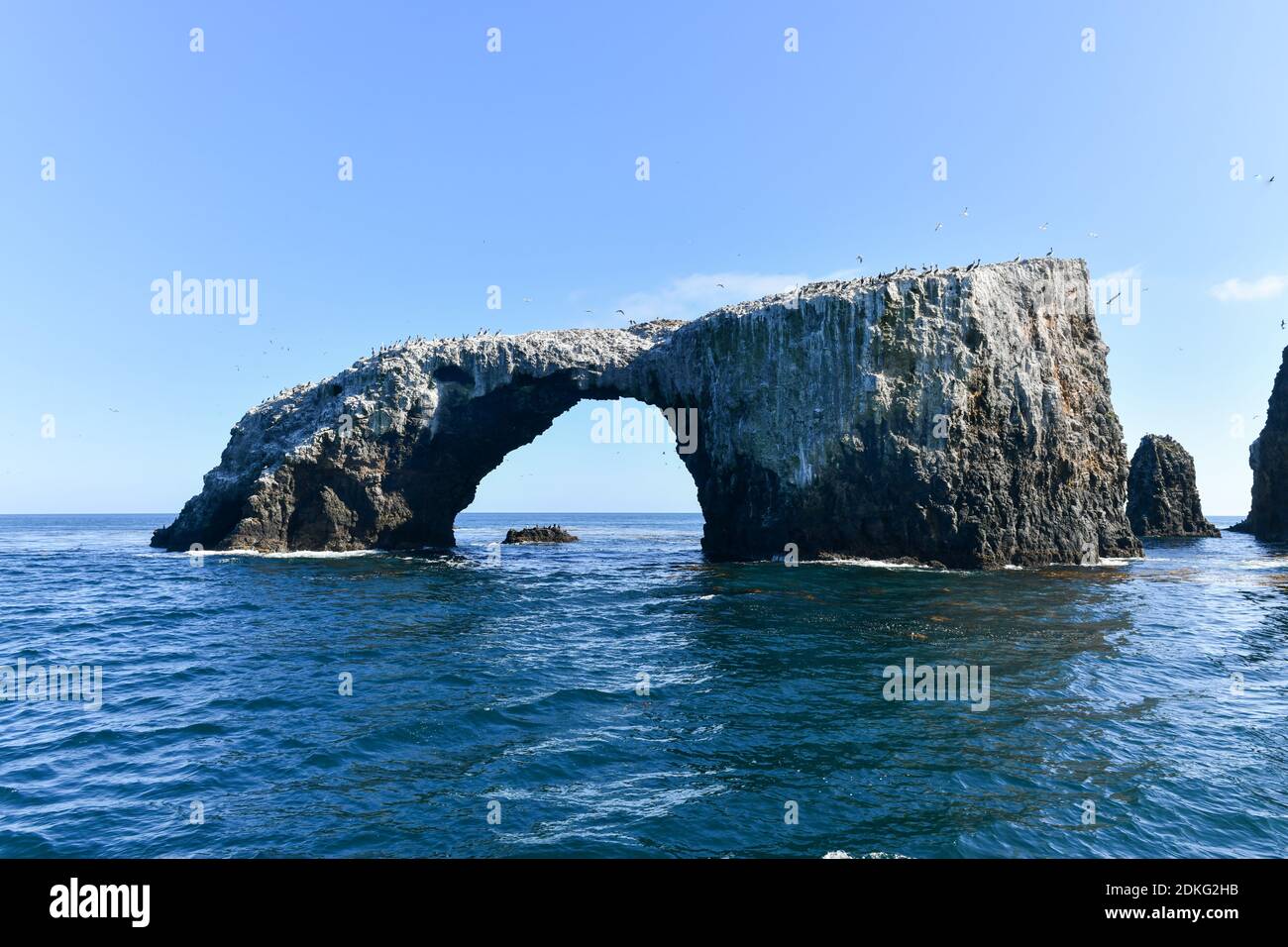 Arch Rock on Anacapa Island, Channel Islands National Park, California ...