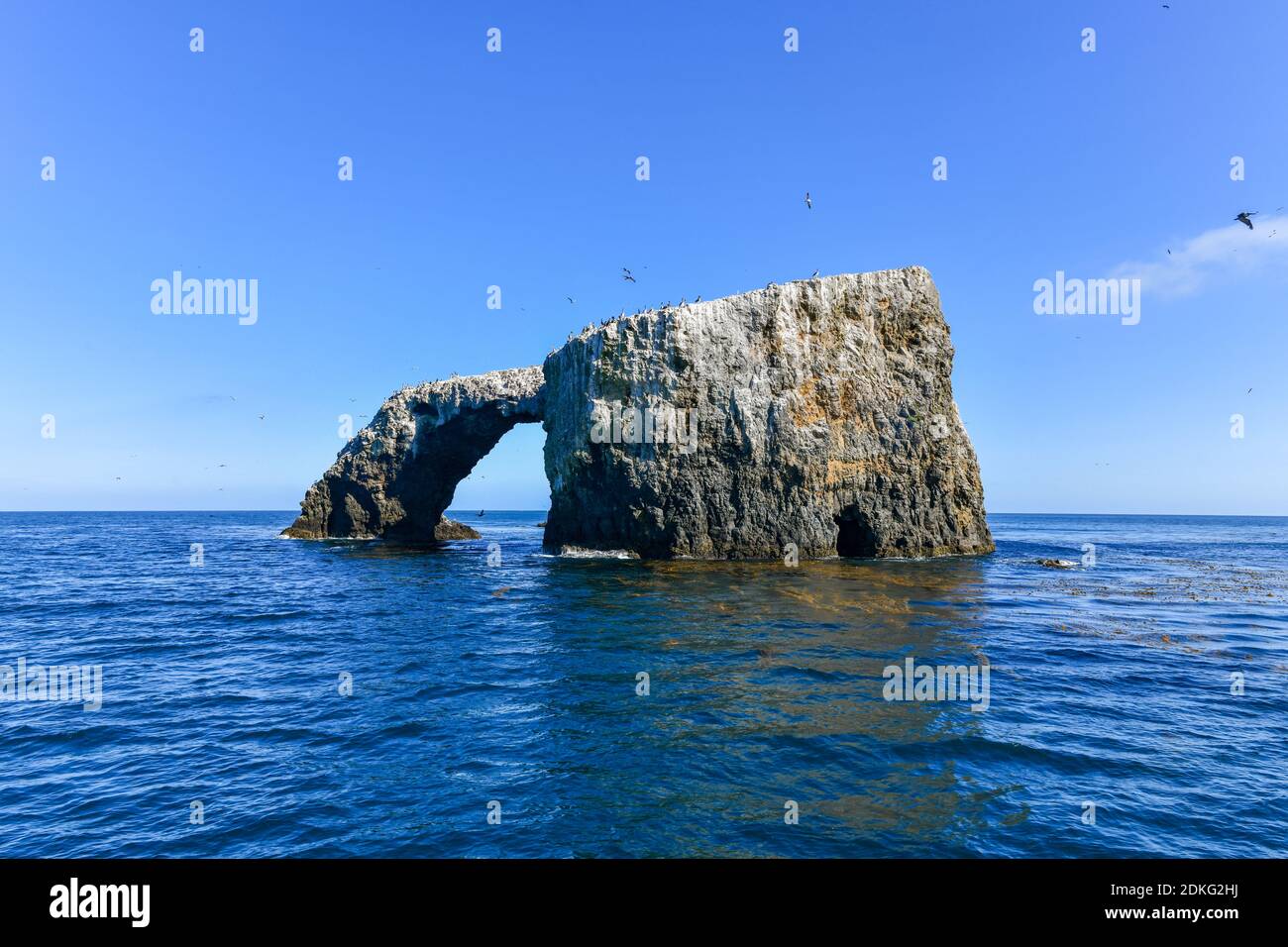 Arch Rock on Anacapa Island, Channel Islands National Park, California ...