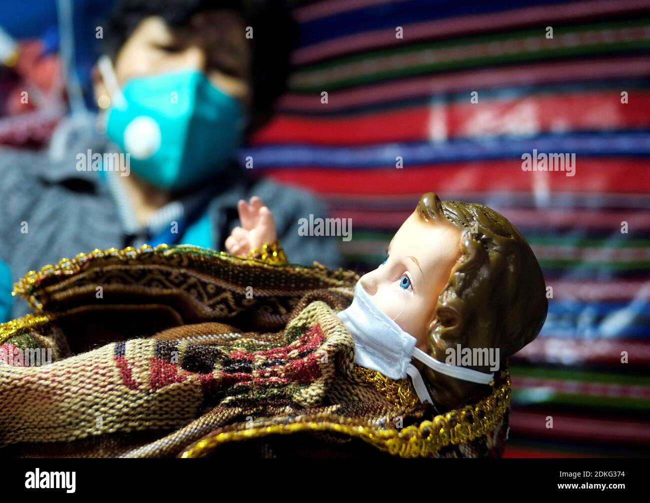 Baby jesus with mask hi-res stock photography and images - Alamy