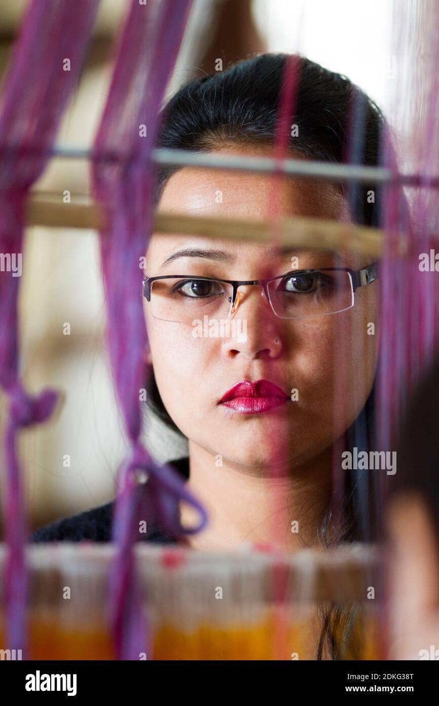 Sikkim loom hi-res stock photography and images - Alamy