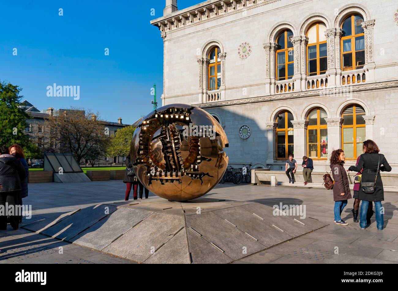 Trinity college sphere within sphere sphere with sphere hi-res stock ...