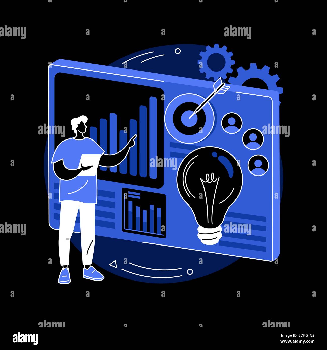 Project Initiation Abstract Concept Vector Illustration Stock Vector Image And Art Alamy