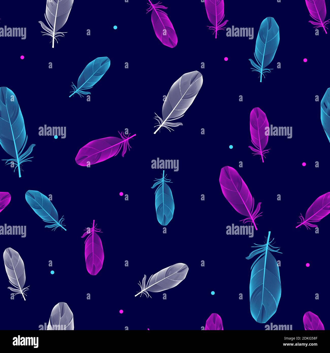 Seamless Feather pattern for Wedding, anniversary, birthday and party ...