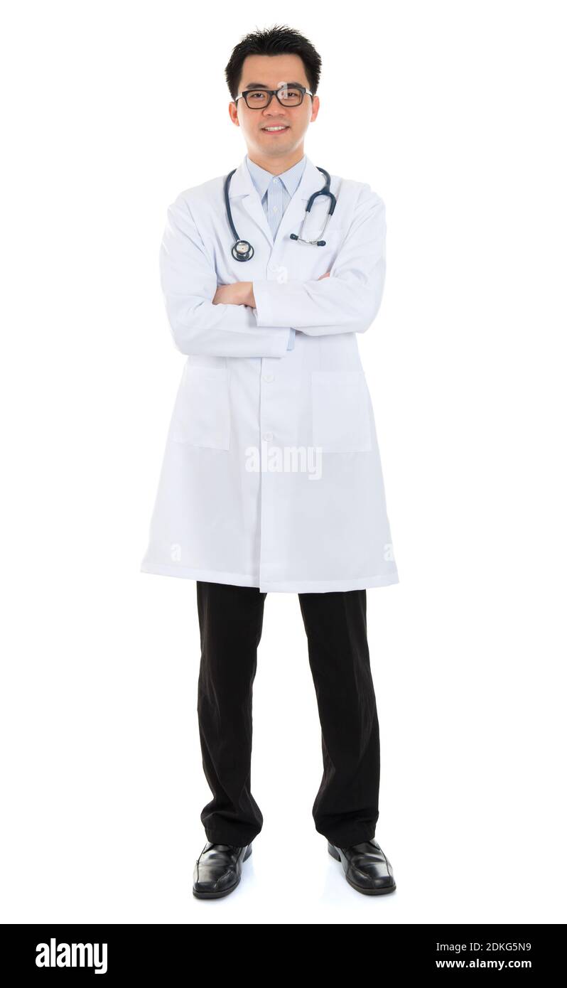 Doctor portrait fullbody hi-res stock photography and images - Alamy