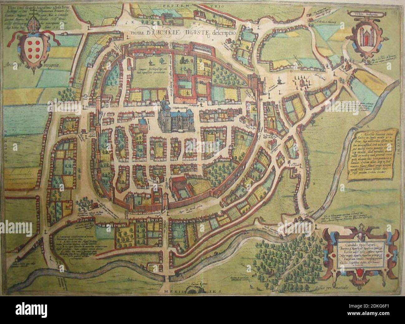 Braga map hi-res stock photography and images - Alamy