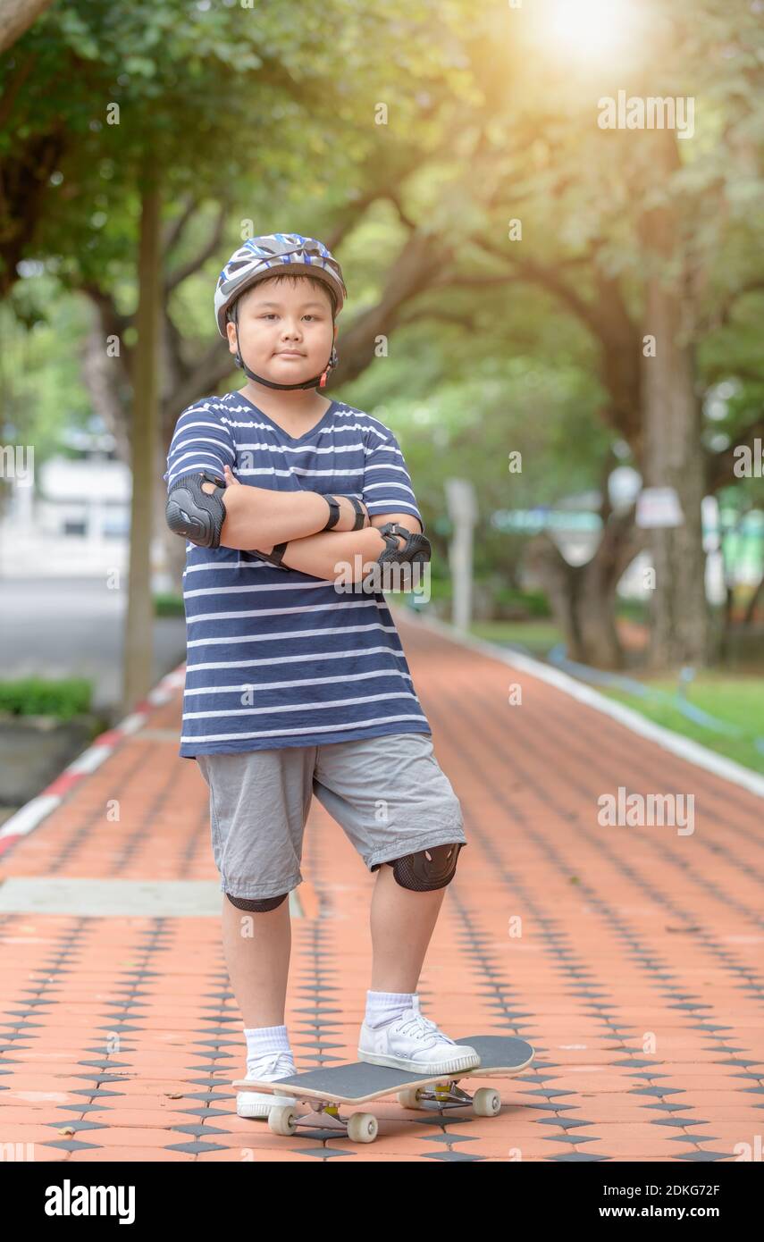 Child obese active hi-res stock photography and images - Alamy