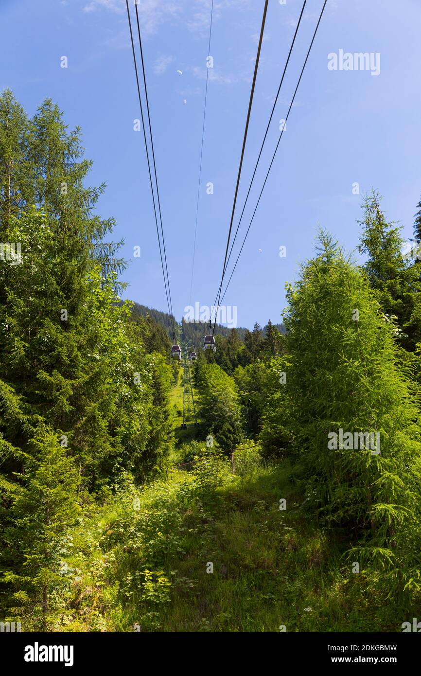 Wallbergbahn, Wallberg, Rottach-Egern, Tegernsee, Bavarian Alps ...