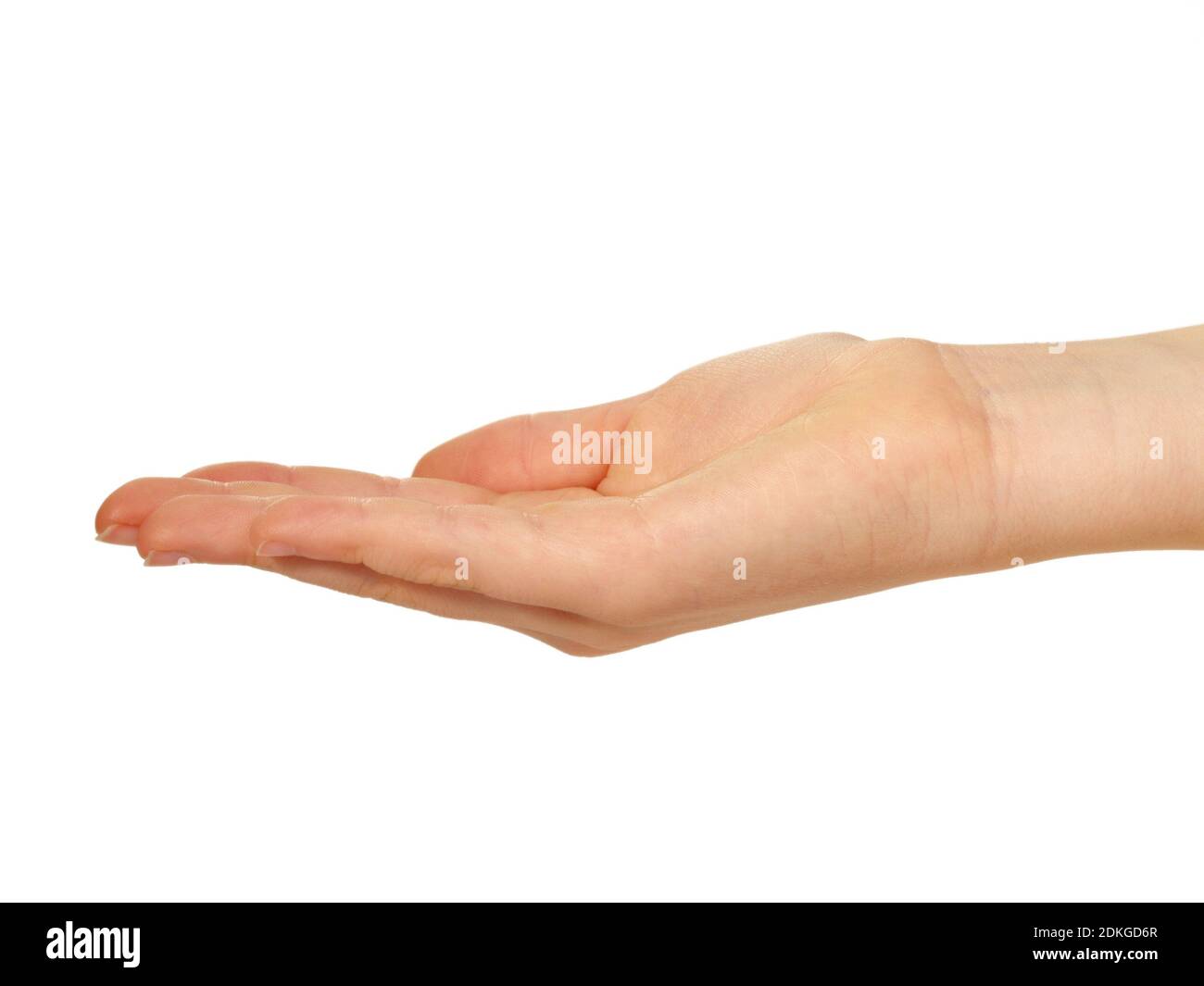 Children put out Hand Symbol - White Background Stock Photo - Alamy