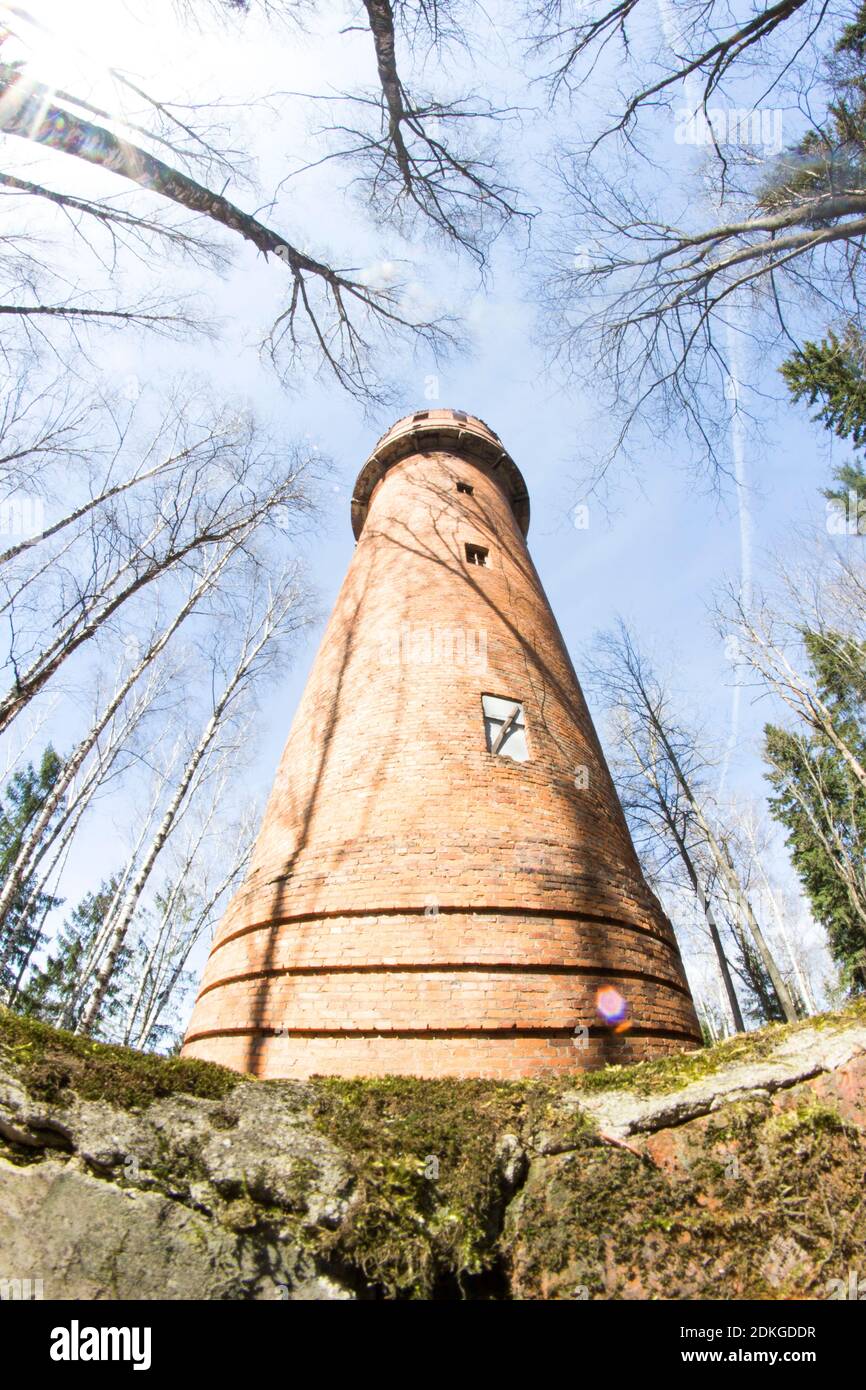 water tower brick Stock Photo - Alamy