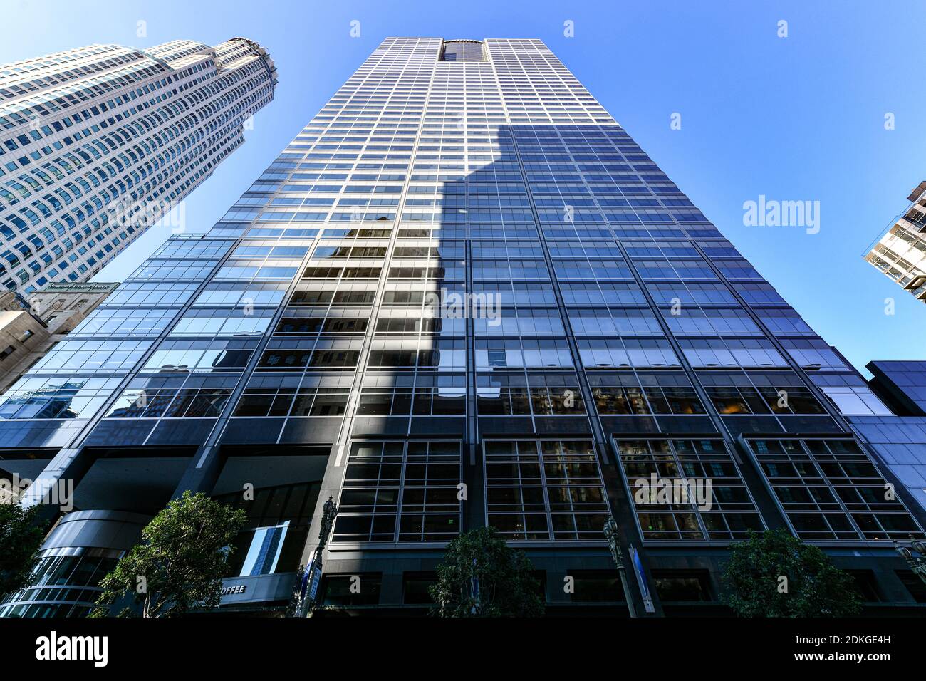 Los Angeles, California - Aug 26, 2020: The Gas Company Tower in Los ...