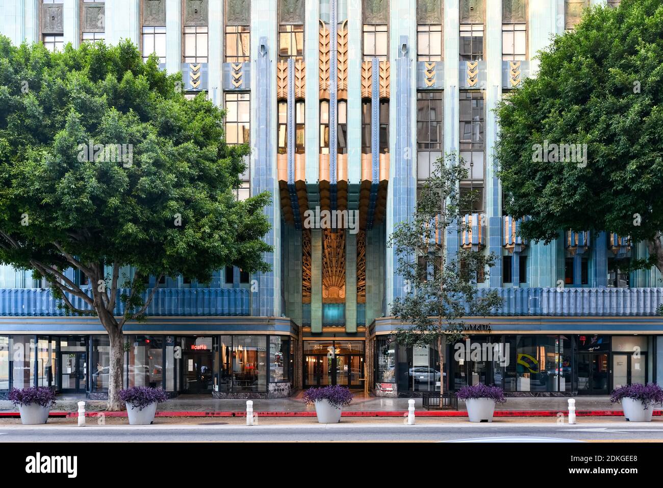 Eastern columbia building los angeles hi-res stock photography and ...