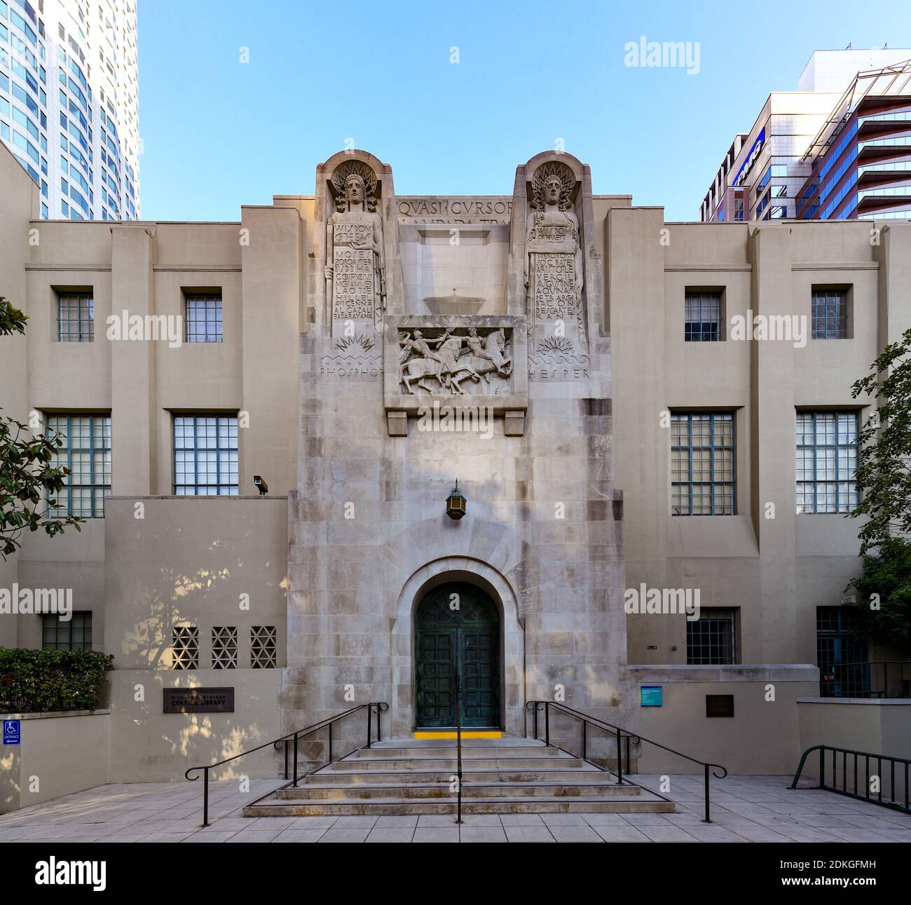 Los Angeles, California - Aug 26, 2020: Los Angeles Central Public ...