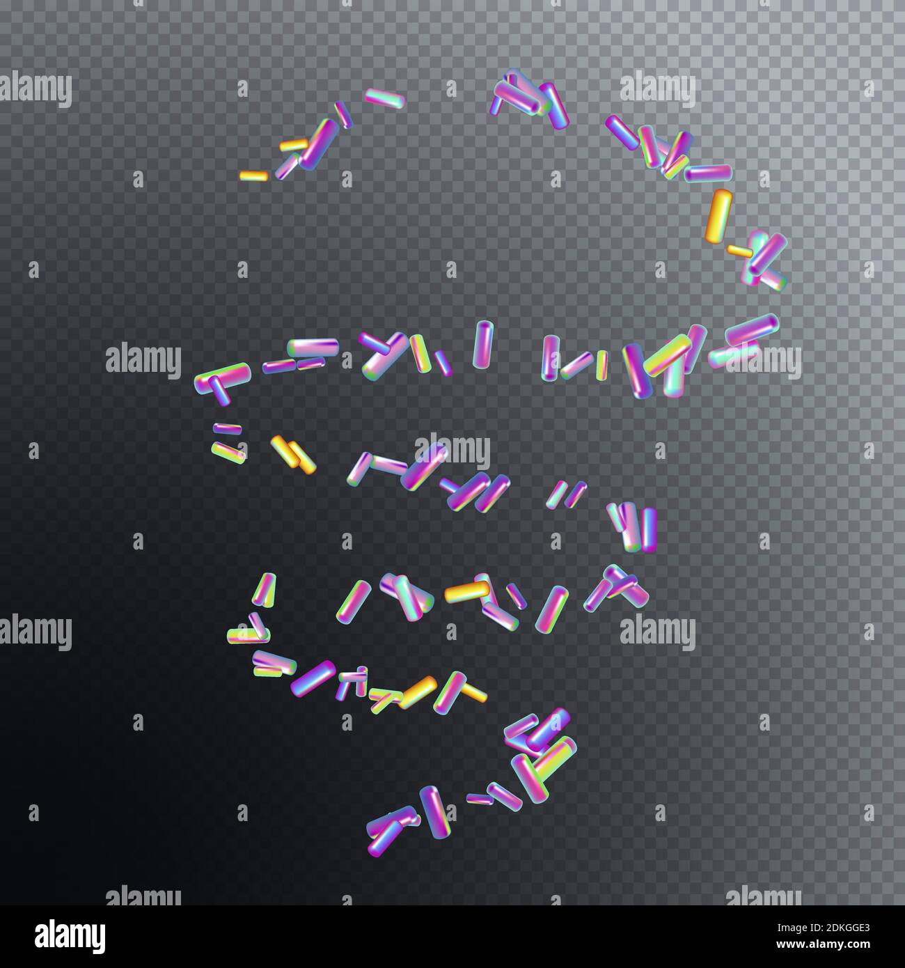 Sprinkle with grains of desserts. Abstract pattern bright colorful ...