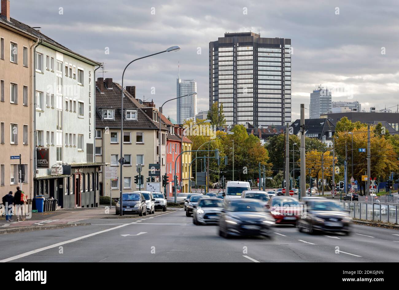 Living quarter view towards hi-res stock photography and images - Alamy