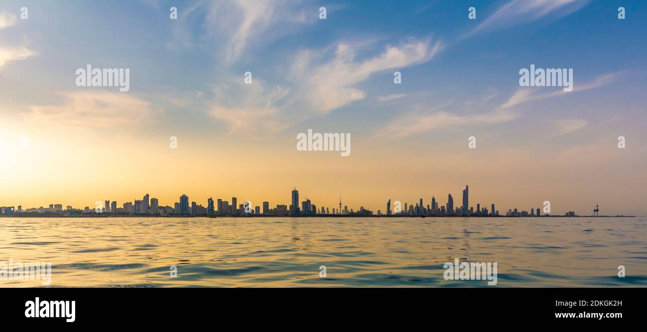 Kuwait city panoramic view hi-res stock photography and images - Alamy