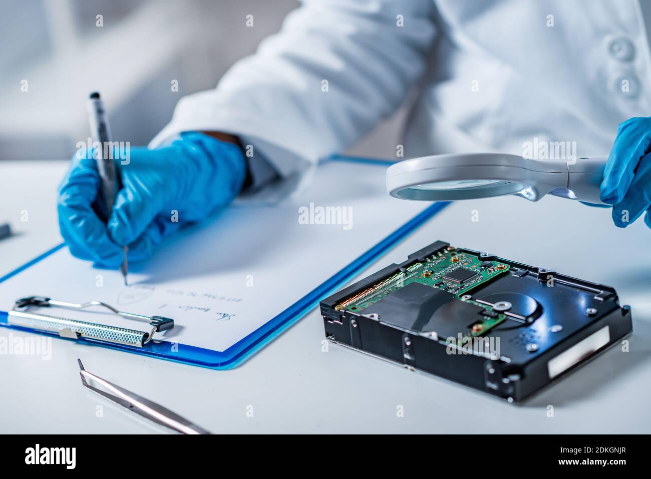 Hard drive evidence hi-res stock photography and images - Alamy
