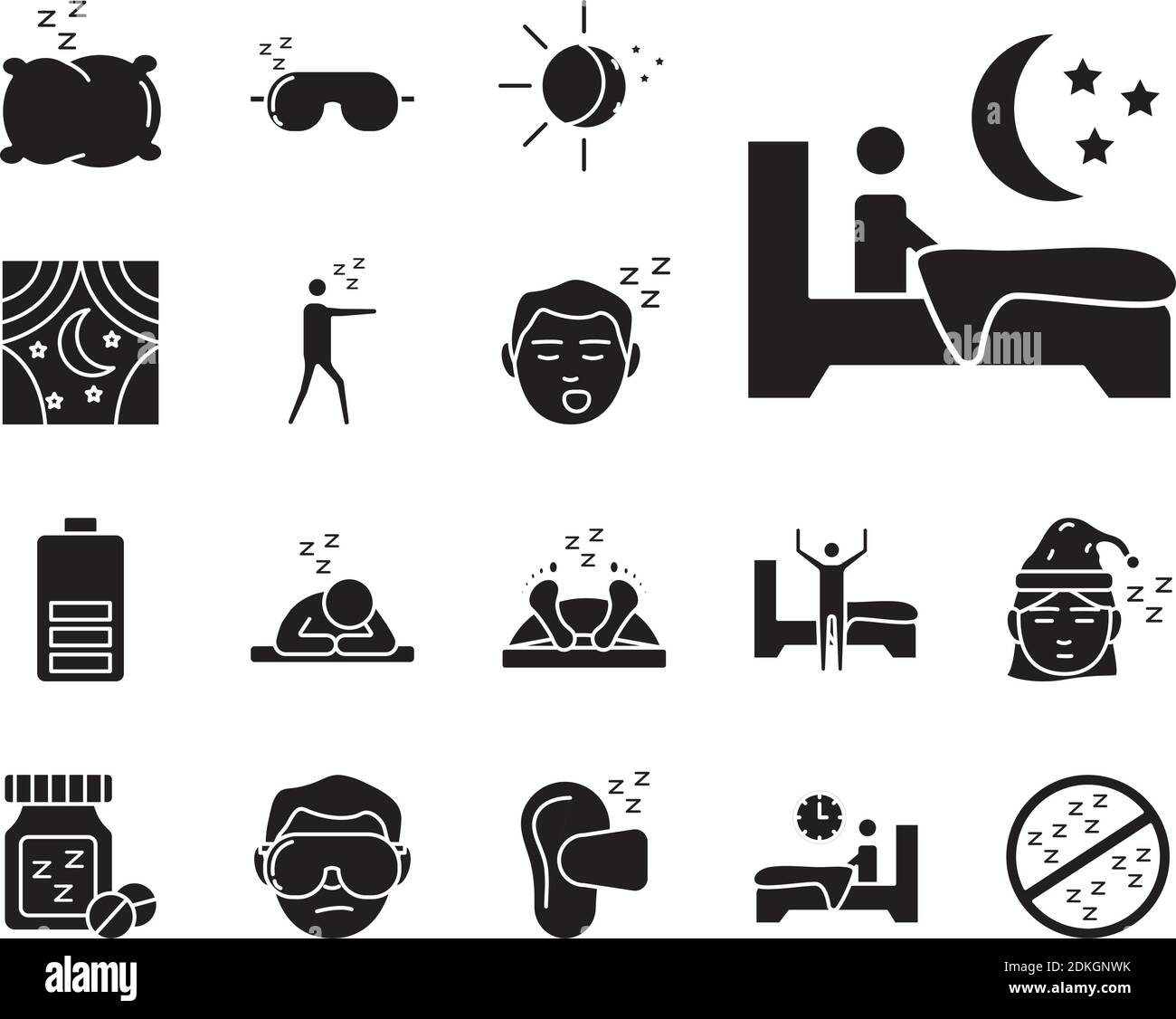 Insomnia mental disorder psychiatric Cut Out Stock Images & Pictures ...