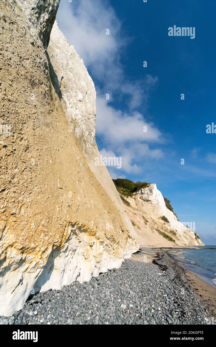 Denmark, Møns Klint, steep coast, chalk cliffs Stock Photo - Alamy