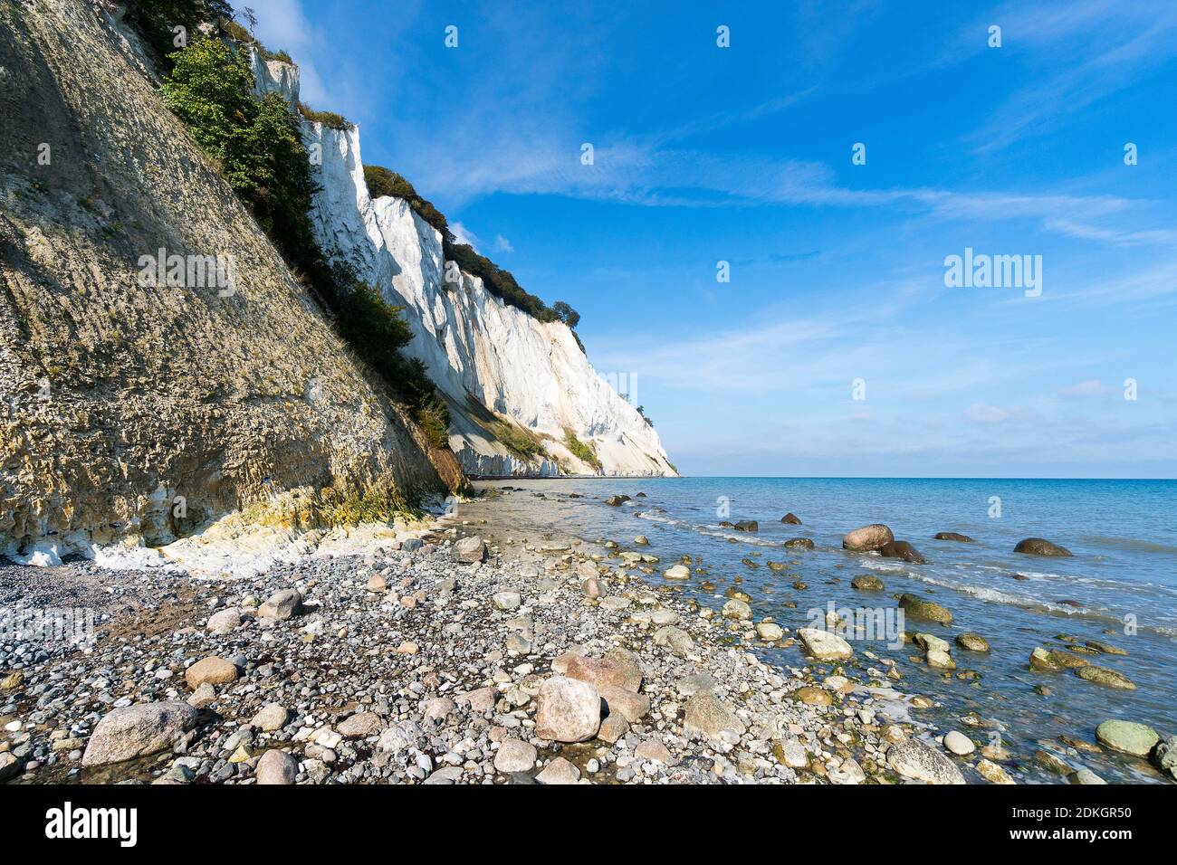 Denmark, Møns Klint, steep coast, chalk cliffs Stock Photo - Alamy