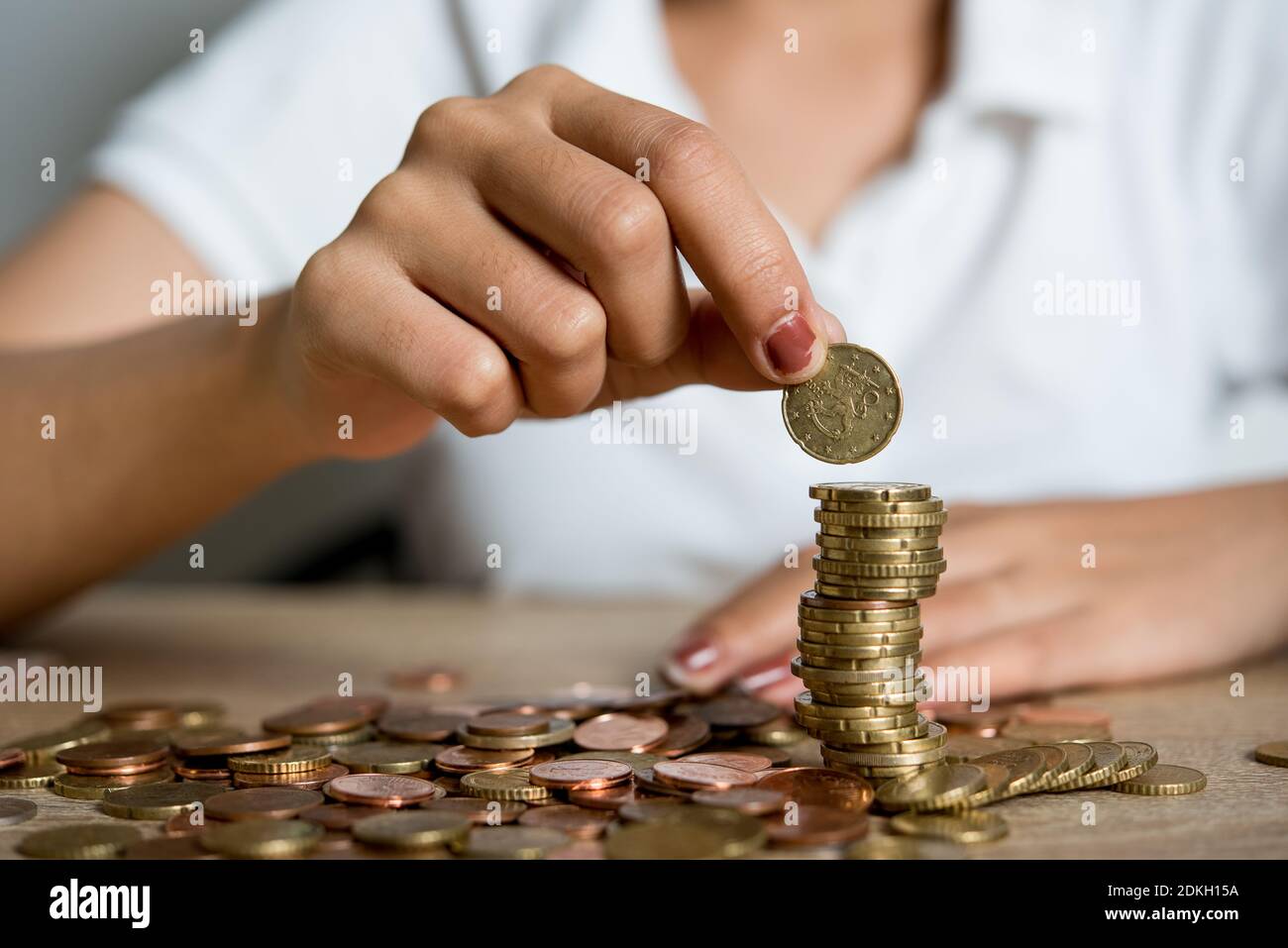 Handing cash on white hi-res stock photography and images - Alamy