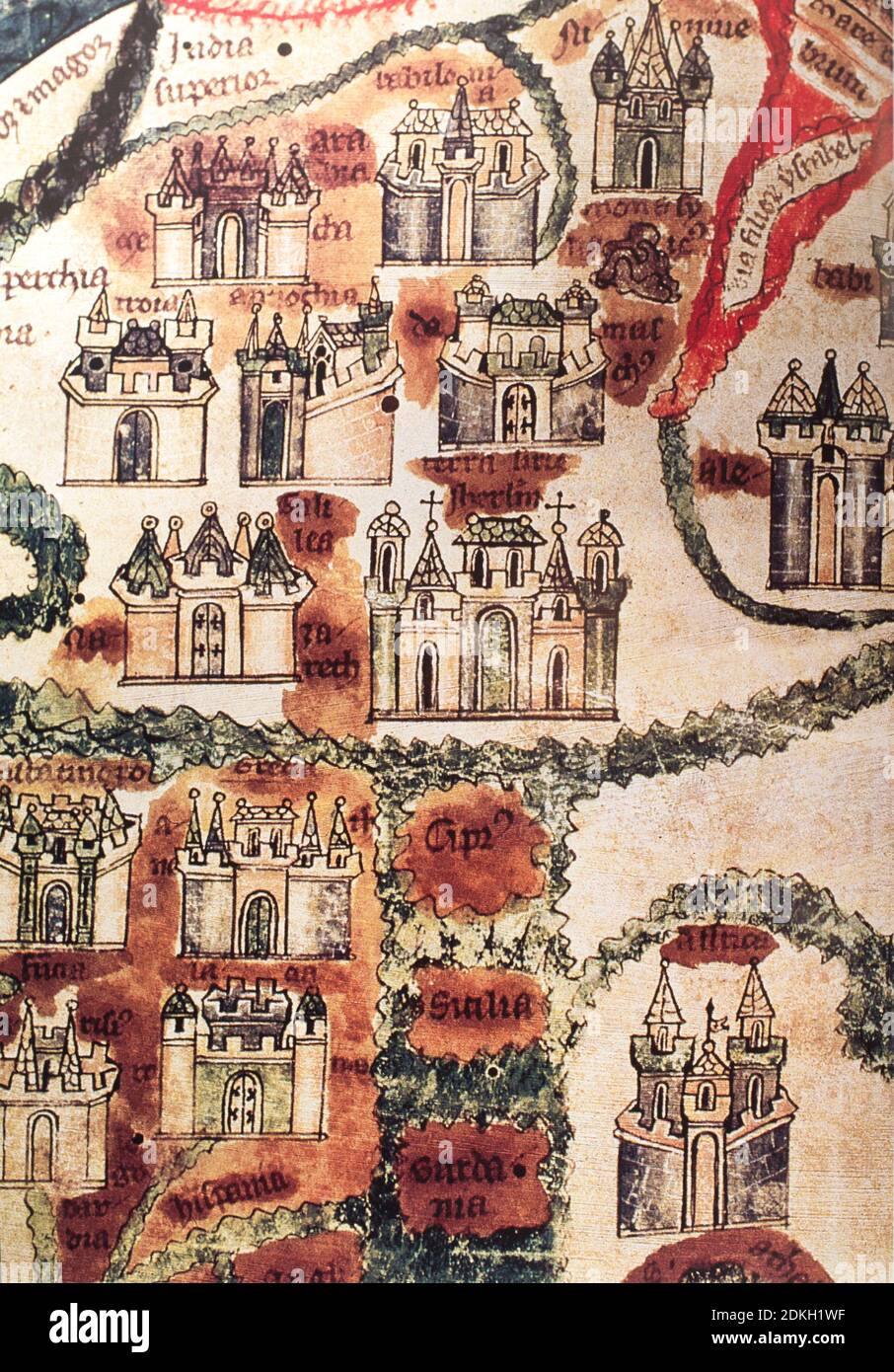 Fantastic Map Of The World High Resolution Stock Photography and Images ...