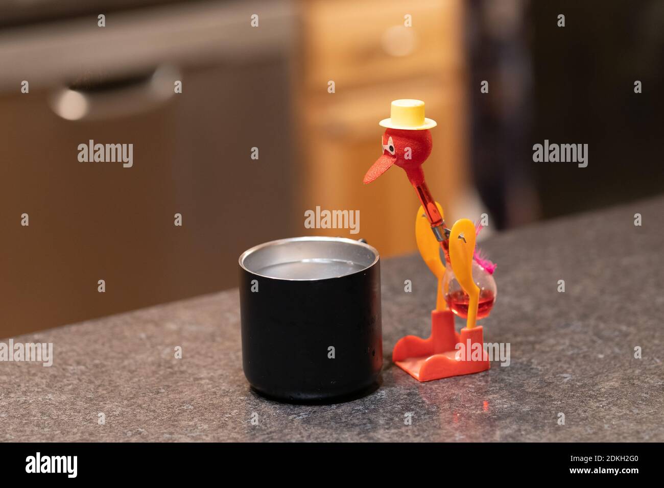 Drinking bird dipping hi-res stock photography and images - Alamy