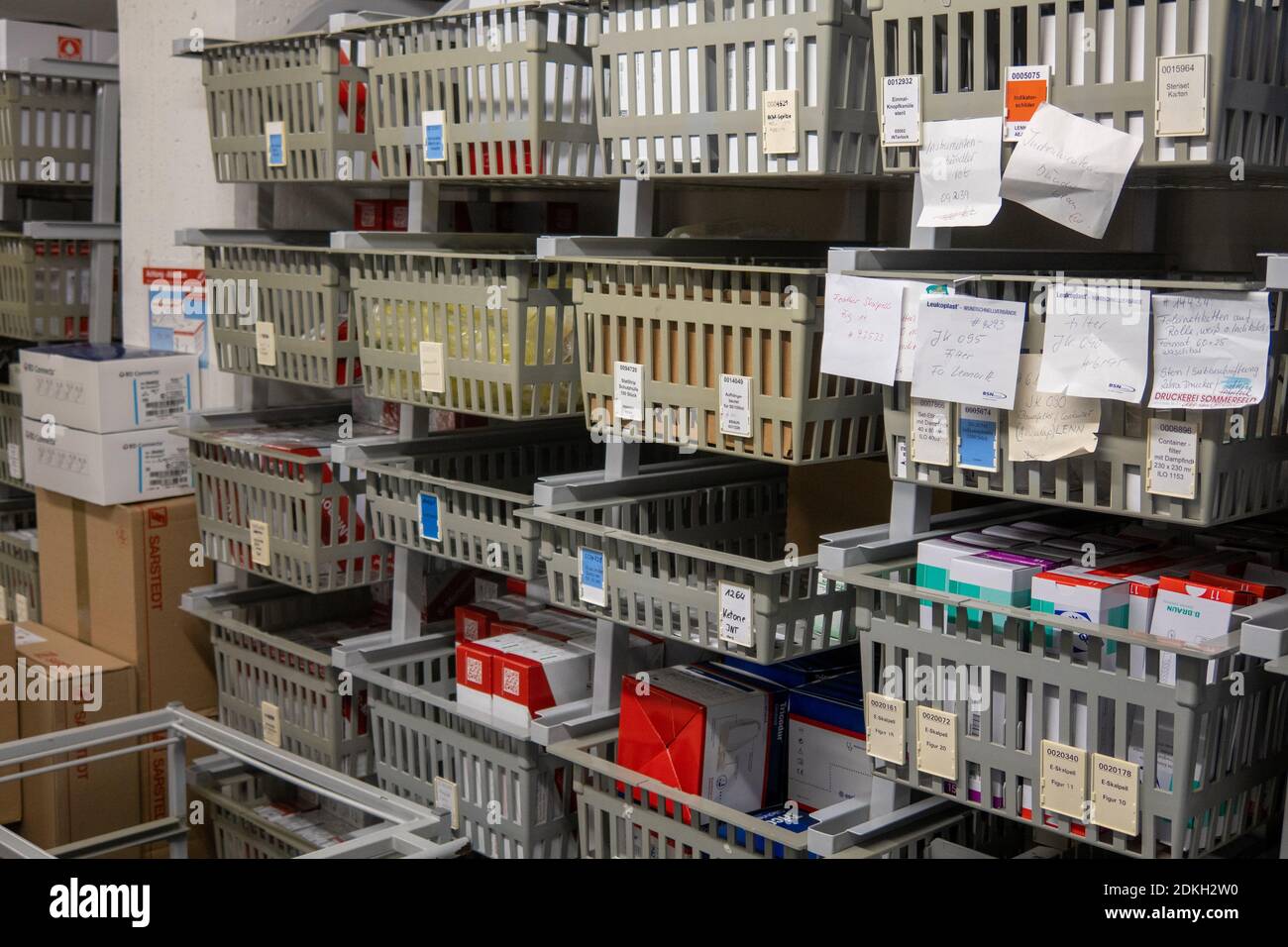 in the materials management warehouse of the purchasing department of a ...