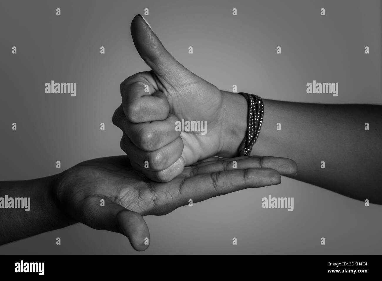 Colombia sign language hi-res stock photography and images - Alamy
