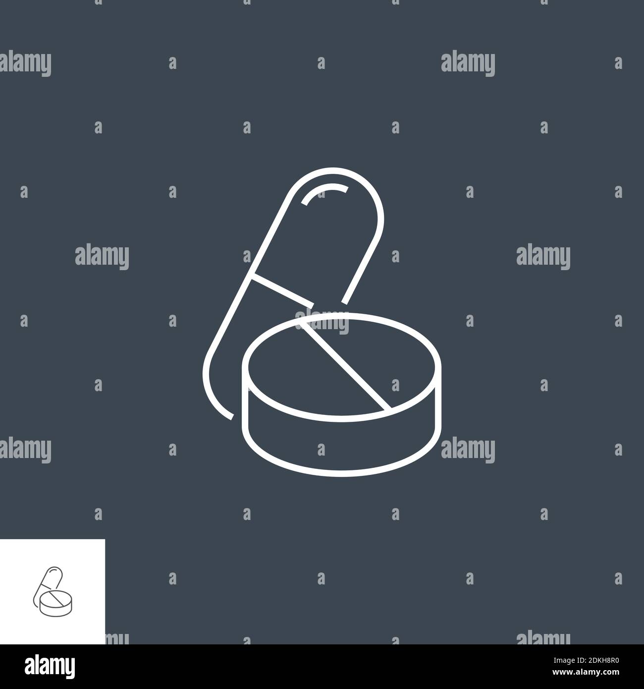 Pills Vector Icon Stock Vector Image & Art - Alamy