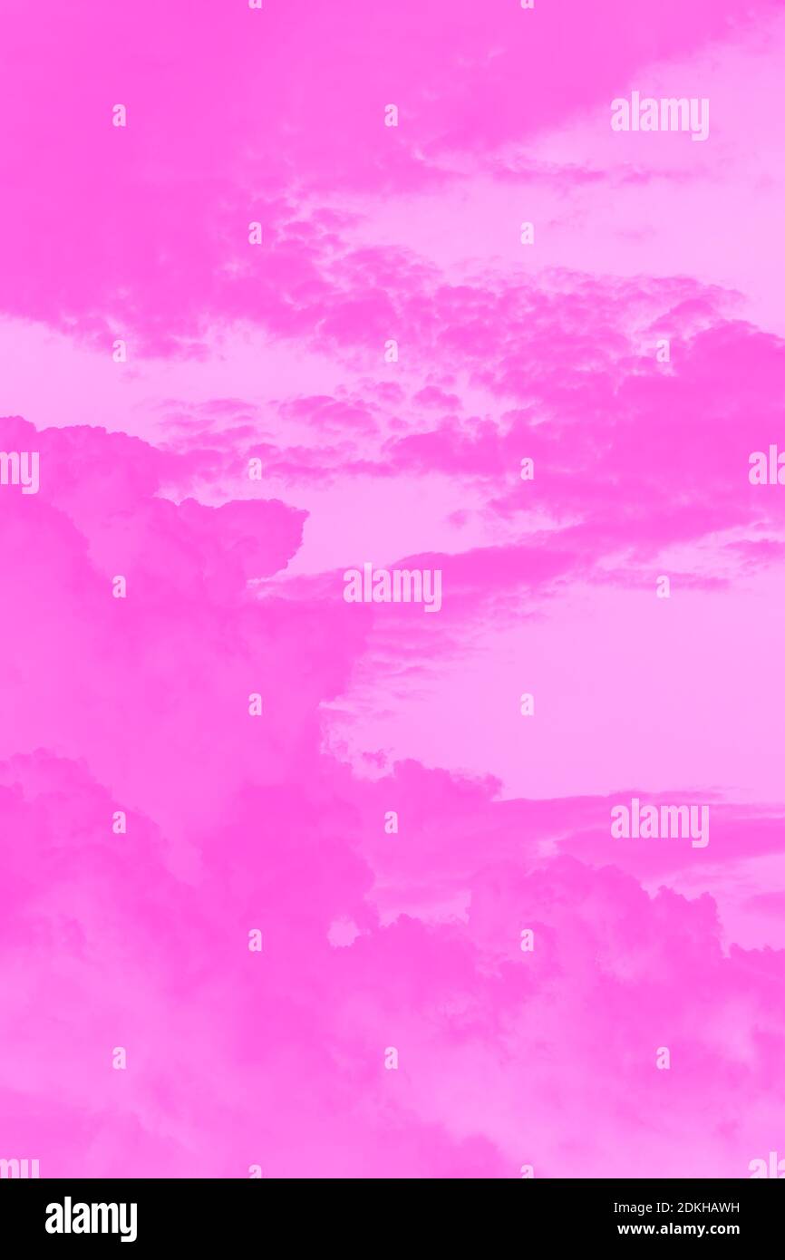Fuchsia color abstract background, fantastic sky Stock Photo - Alamy