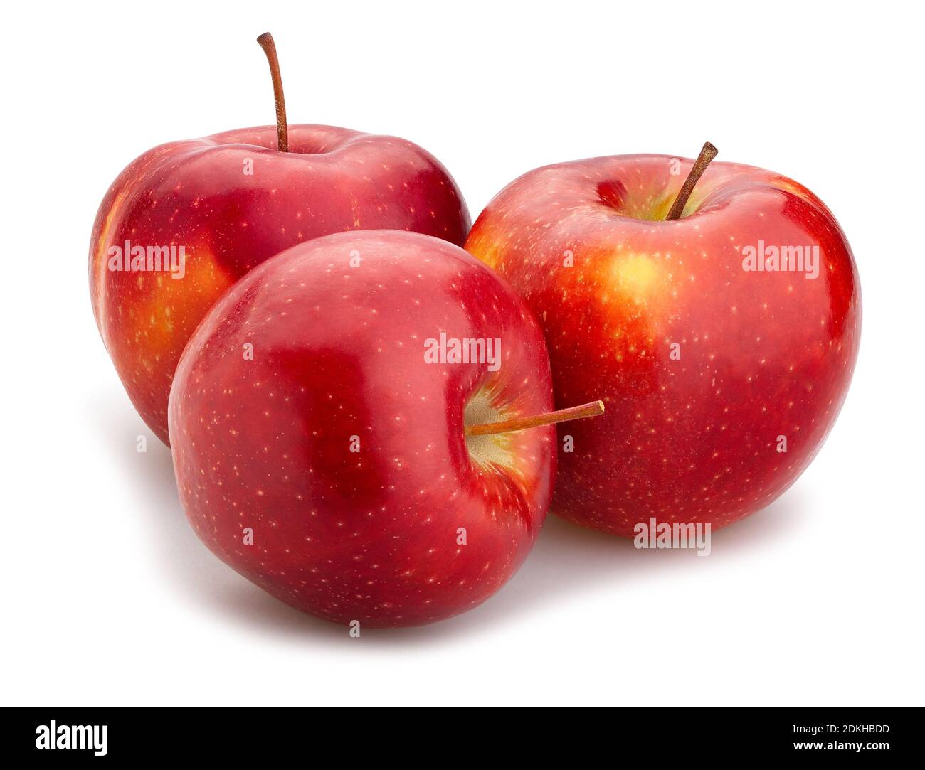 red apple path isolated on white Stock Photo - Alamy