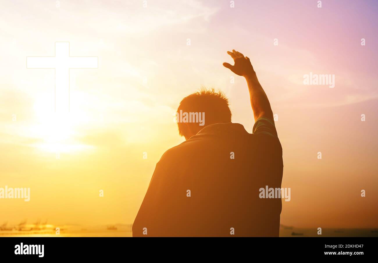 Jesus Christ Hands Up High Resolution Stock Photography and Images - Alamy