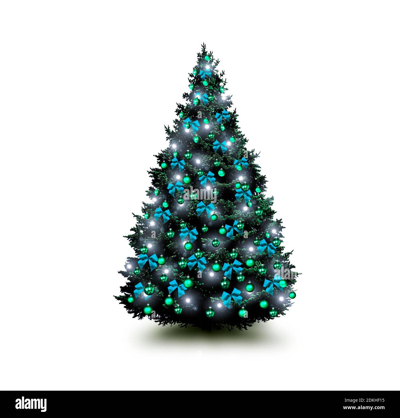 Tree with balls hi-res stock photography and images - Alamy