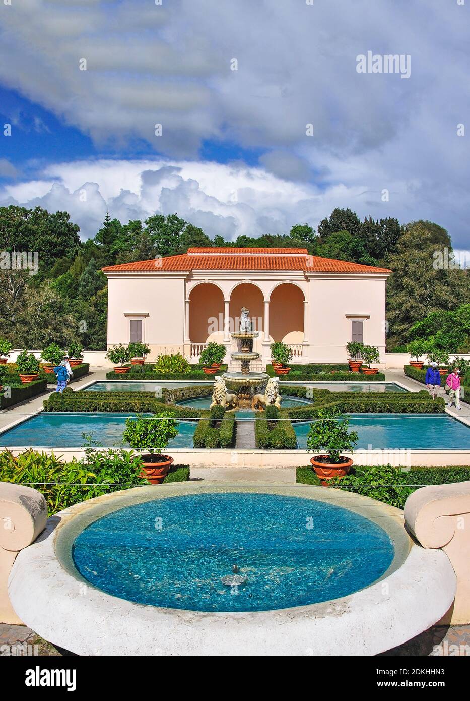 Italian Renaissance Garden, Hamilton Gardens, Hamilton, Waikato Region ...