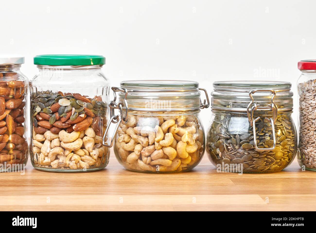 Mix of nuts and seeds Stock Photo - Alamy