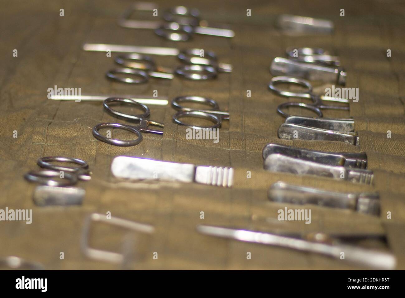 Medical instruments second world war war wound hospital medicine hi-res ...