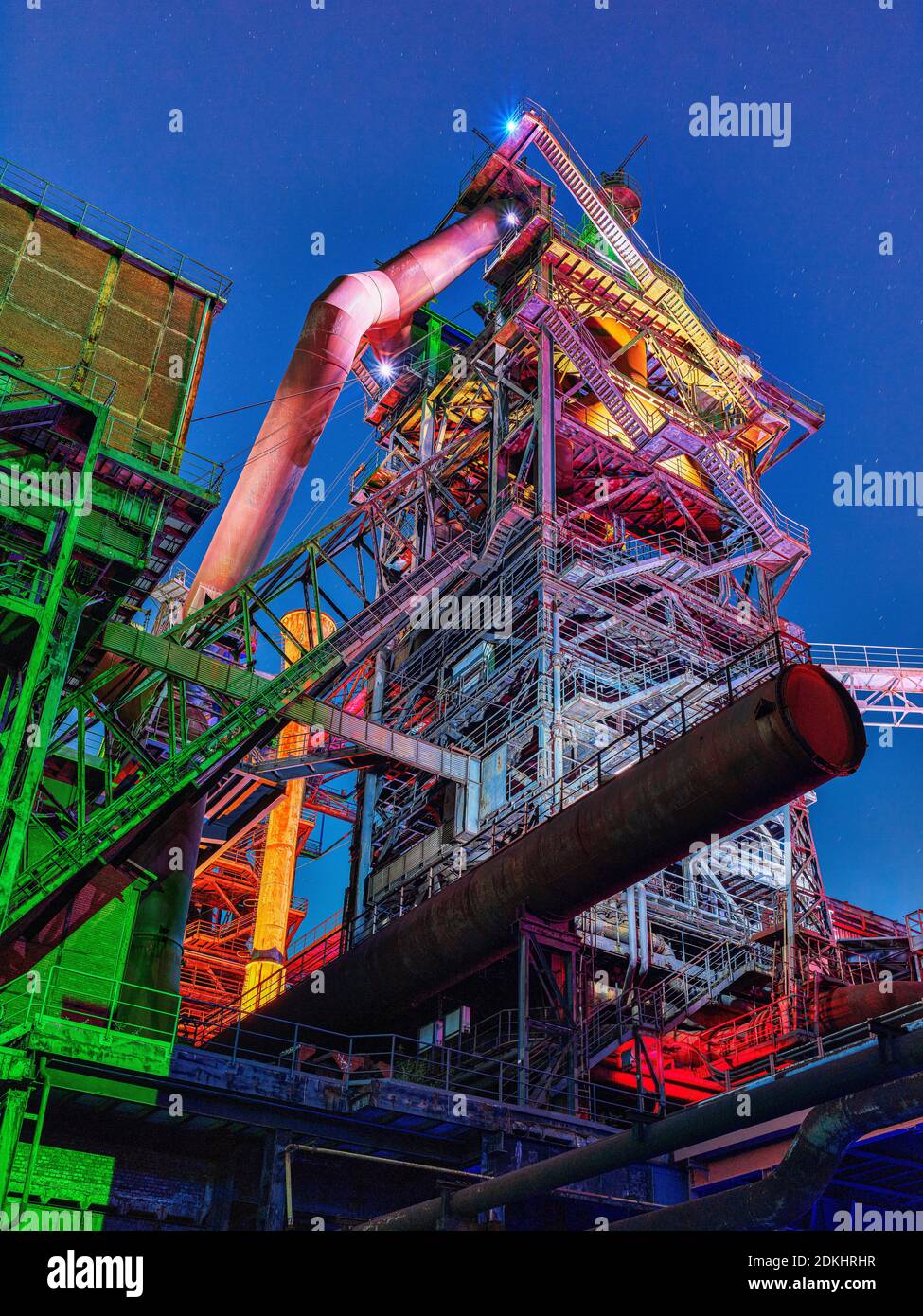 Landscape park, steelworks, blast furnace, monument, place of interest ...