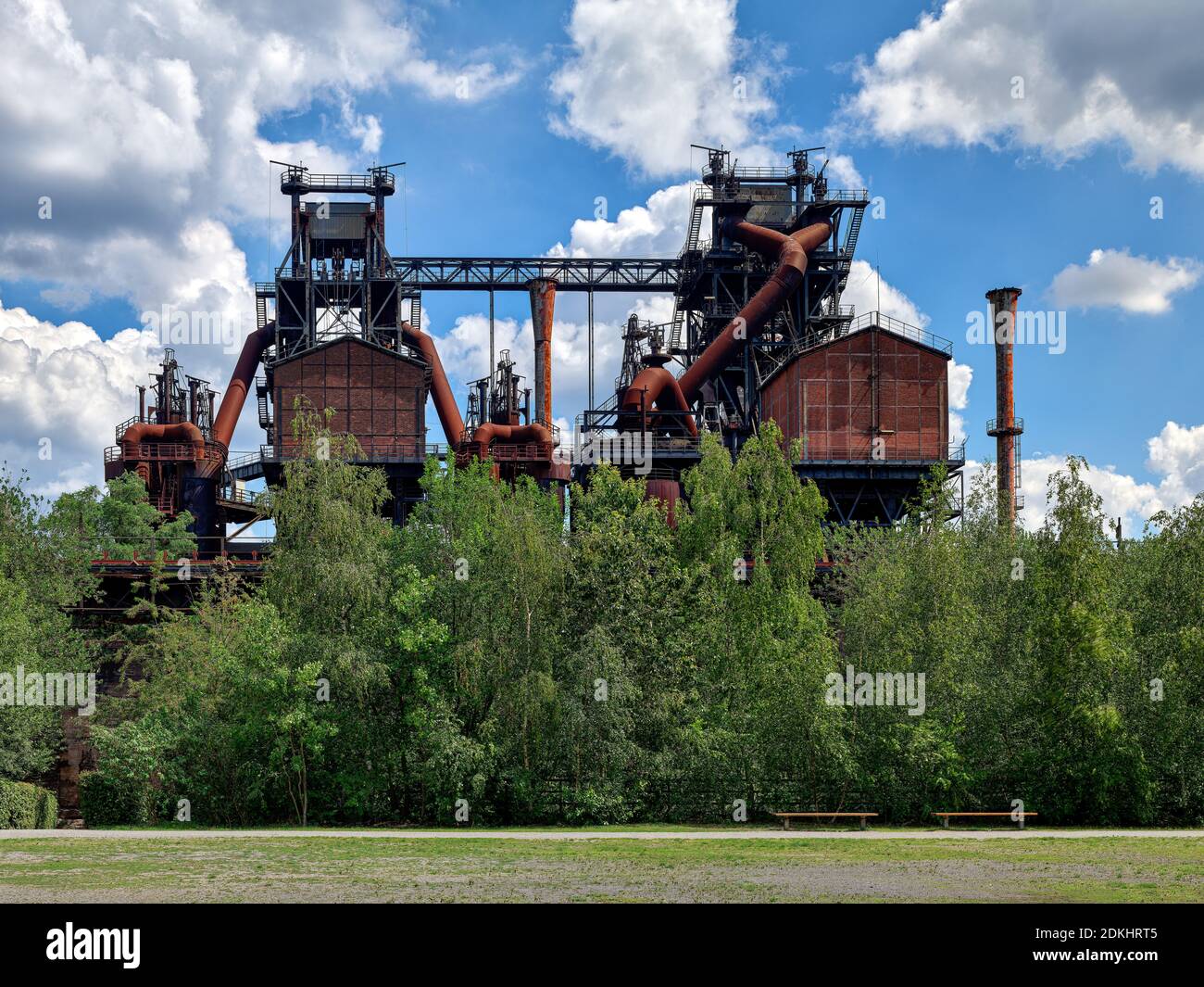 Landscape park, steelworks, blast furnace, monument, place of interest ...
